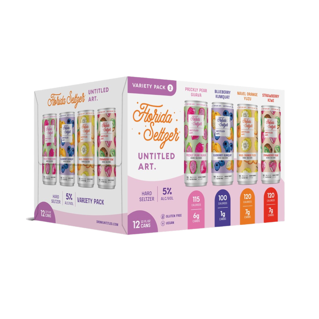 Untitled Art Florida Seltzer Variety Pack V2 – Hop City Beer & Wine