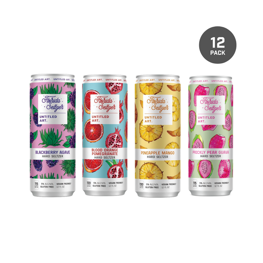 Untitled Art Florida Seltzer Variety Pack V1 – Hop City Beer & Wine